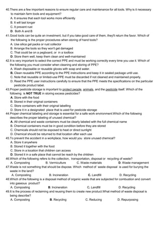Agricultural Crops Production-1st Quarter Exam | DOCX
