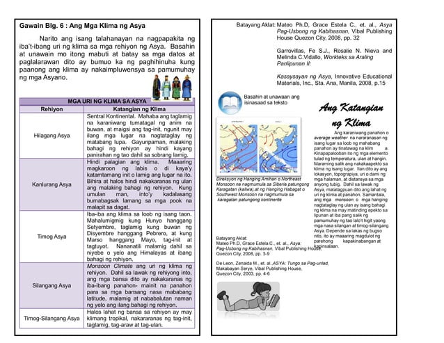 Araling Panlipunan Grade 8 - First Quarter Module | PDF
