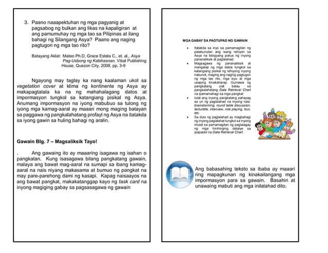 Araling Panlipunan Grade 8 - First Quarter Module | PDF