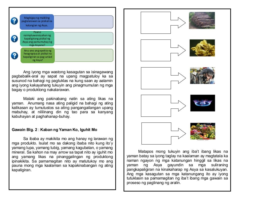 Araling Panlipunan Grade 8 - First Quarter Module