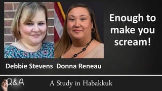 Q&A: Habakkuk: First question | PPTX | Christianity | Religion ...