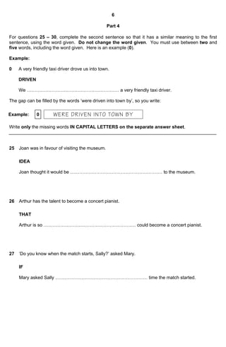 First reading and use of english | PDF