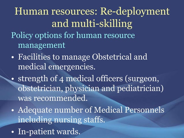 First referral unit | PPTX | Pregnancy | Reproductive Health