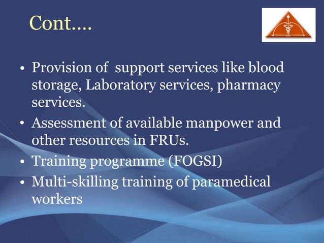 First referral unit | PPTX | Pregnancy | Reproductive Health