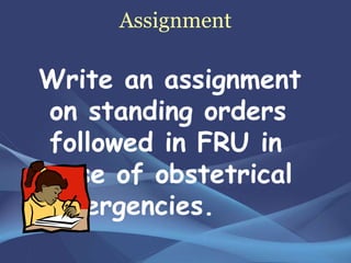 First referral unit | PPTX