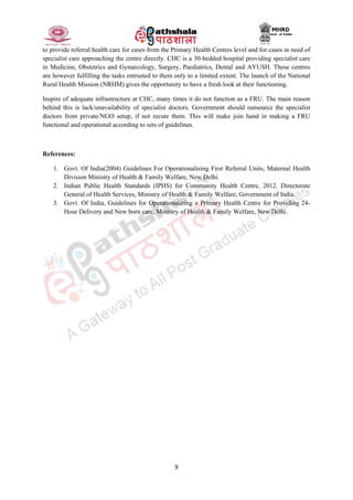 First referral units | PDF