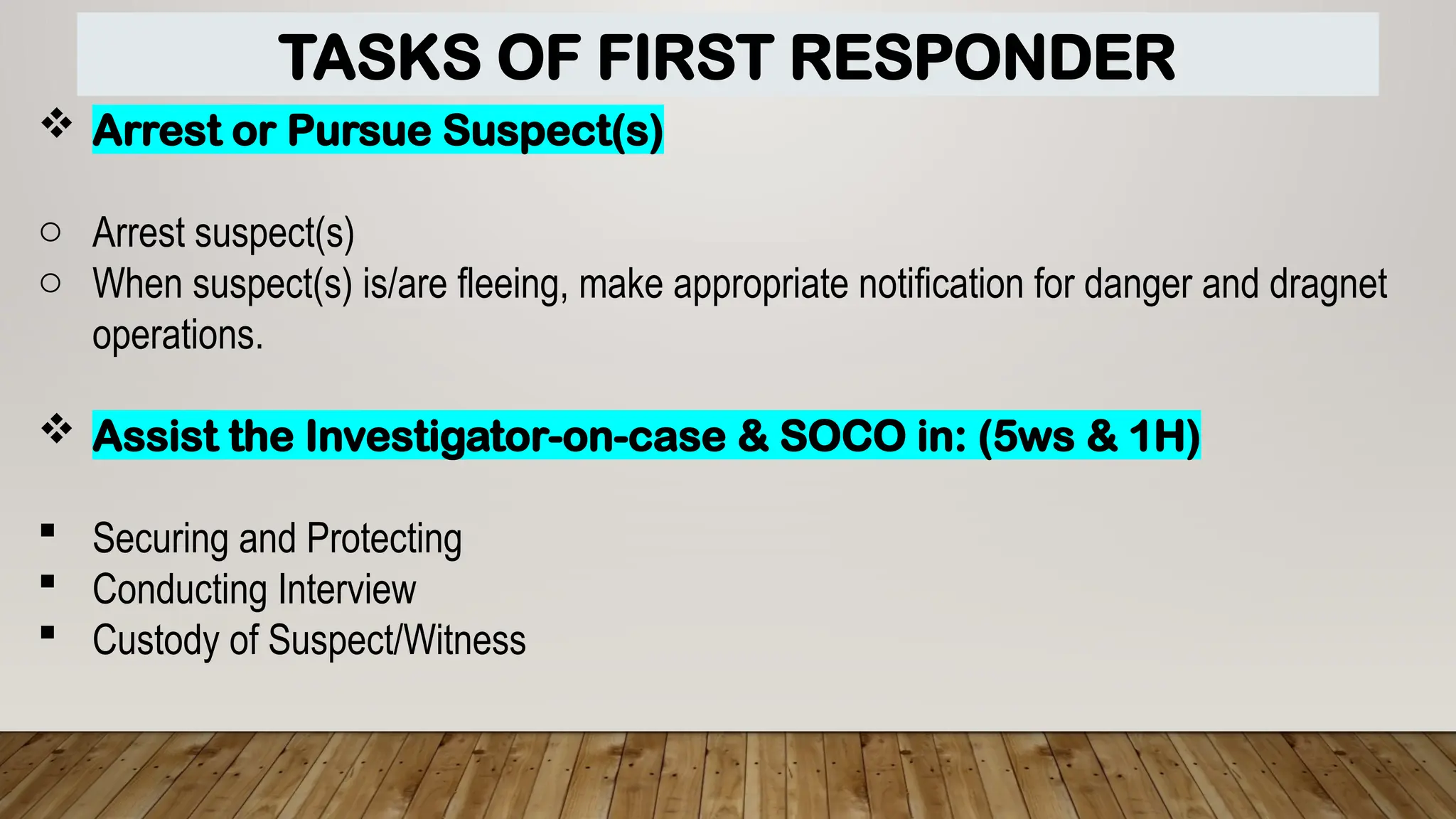 First Responder course seminar for Philippine National Police.pptx