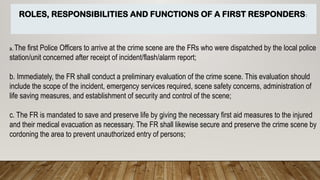First Responder course seminar for Philippine National Police.pptx