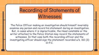 Crime Scene Management: First Responding Officer | PPTX