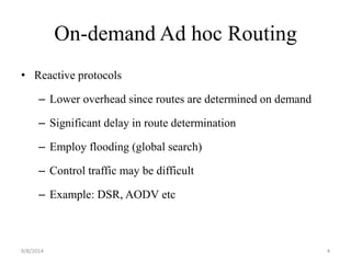 AASR Authenticated Anonymous Secure Routing for MANETs in Adversarial Environments-First review ...