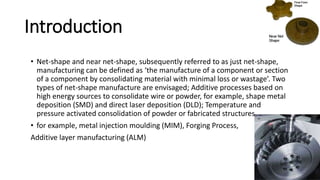 Near net shape (MIM) | PPTX