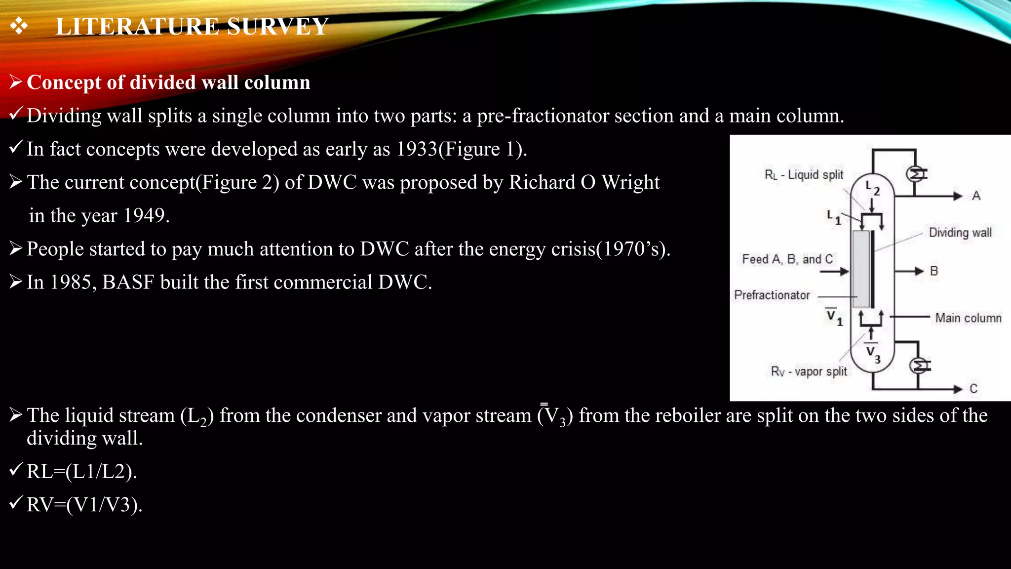 Design and Simulation of Divided Wall Column | PPTX