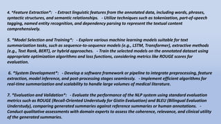 Automatic summarization of medical literature | PPT