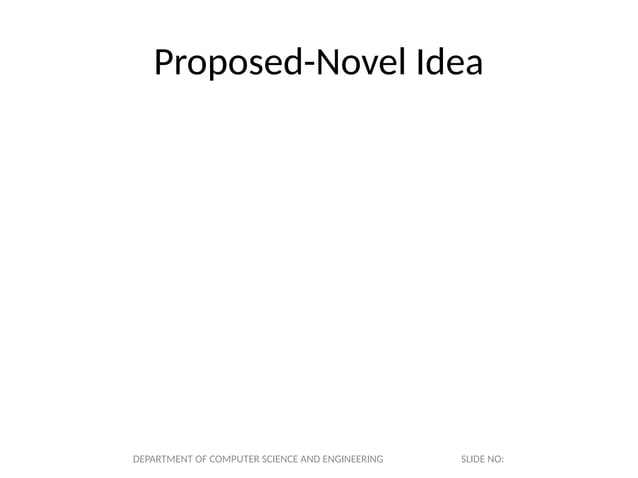 SRM First Review PPT Template for project | PPTX