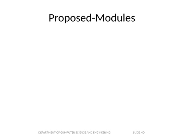 SRM First Review PPT Template for project | PPTX