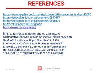Skin Cancer Detection Mini Project With All the Details Attached! | PDF