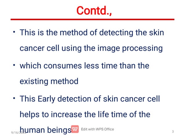 Skin Cancer Detection Mini Project With All the Details Attached! | PDF ...