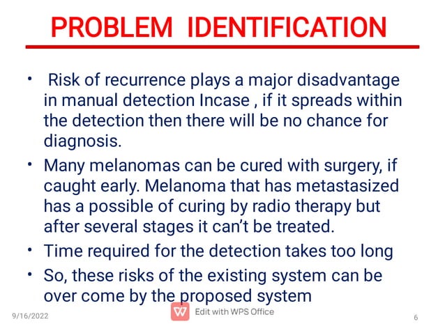 Skin Cancer Detection Mini Project With All the Details Attached! | PDF ...