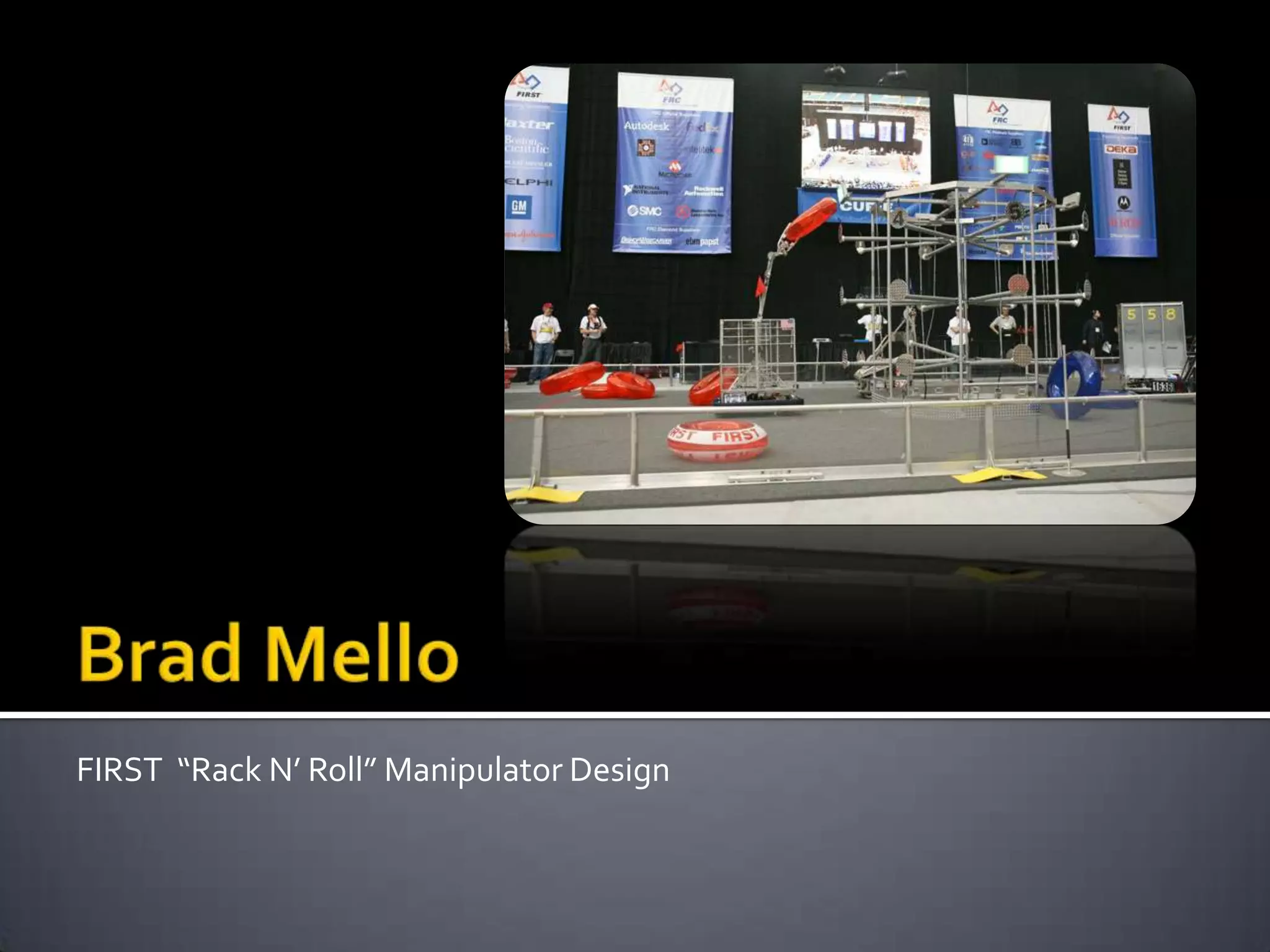 First Robotics Manipulator Design | PPTX | Sports Equipment | Sports