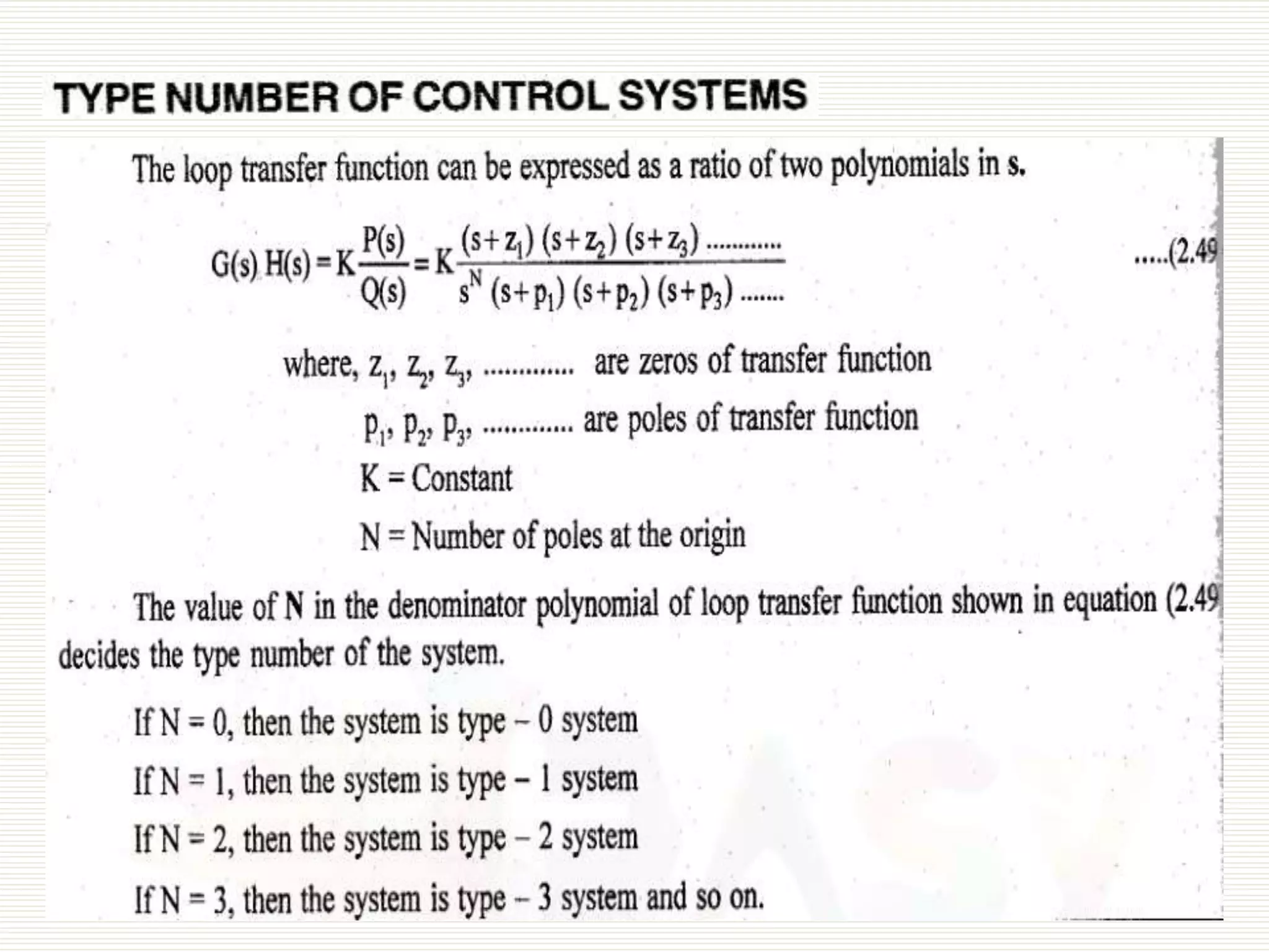 First & second order of the control systems | PPT
