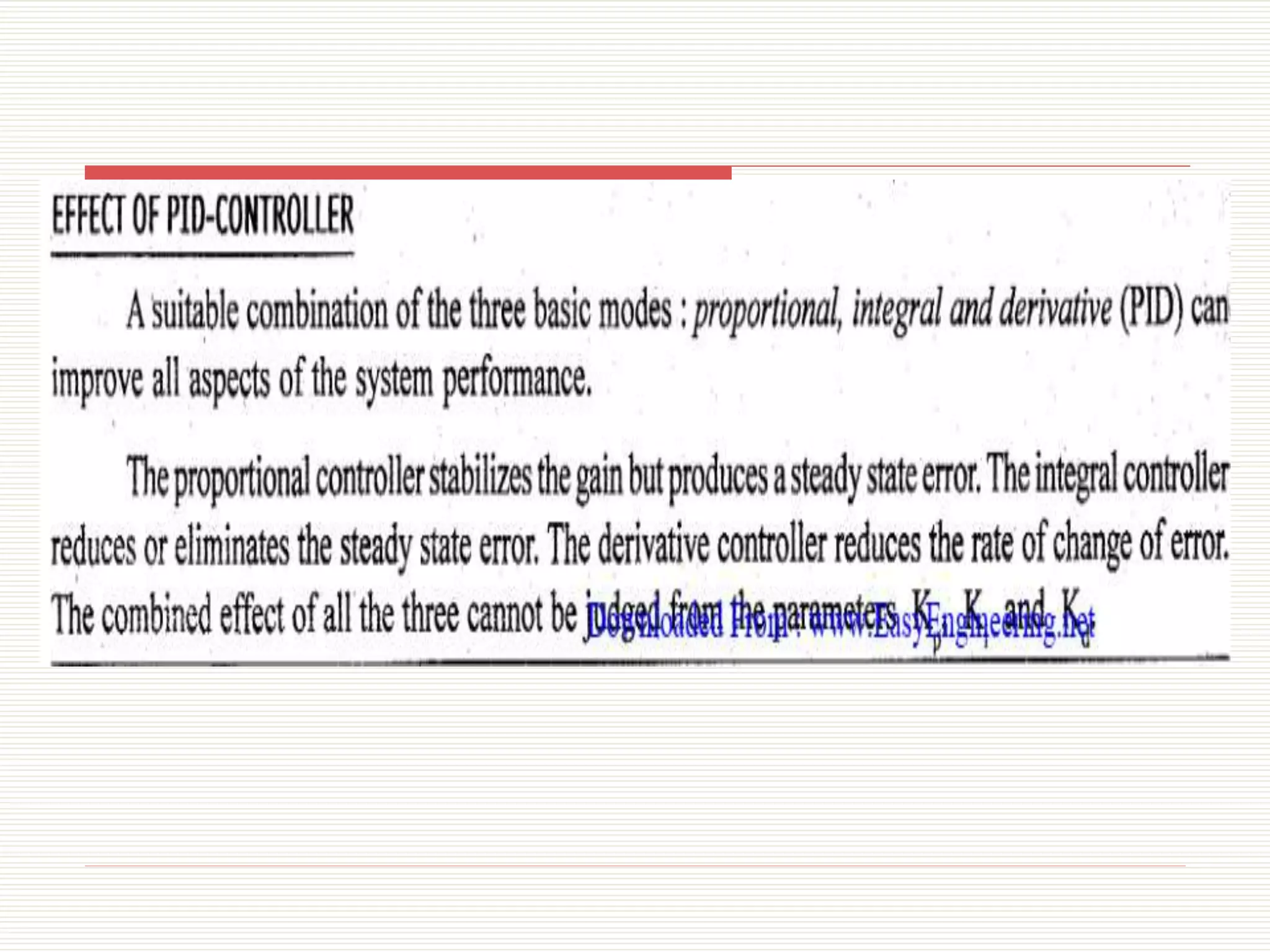 First & second order of the control systems | PPT