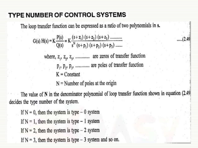 First & second order of the control systems | PPT
