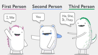 First second third person ds | PPTX