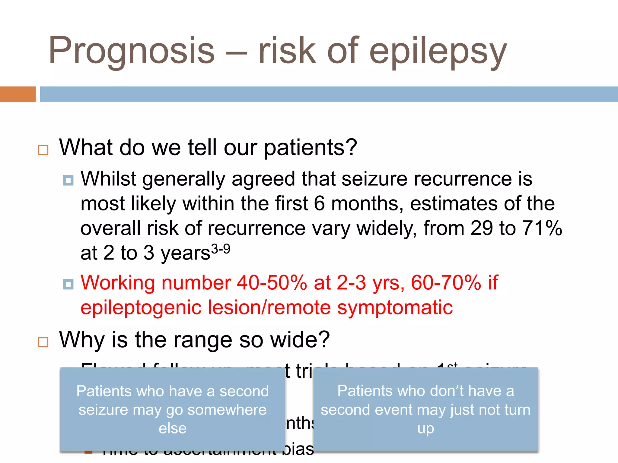 First seizure study SCGH | PPTX