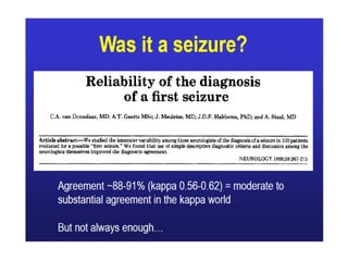 First seizure study SCGH | PPTX