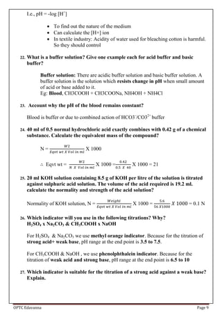 First semester diploma Engineering chemistry I | PDF
