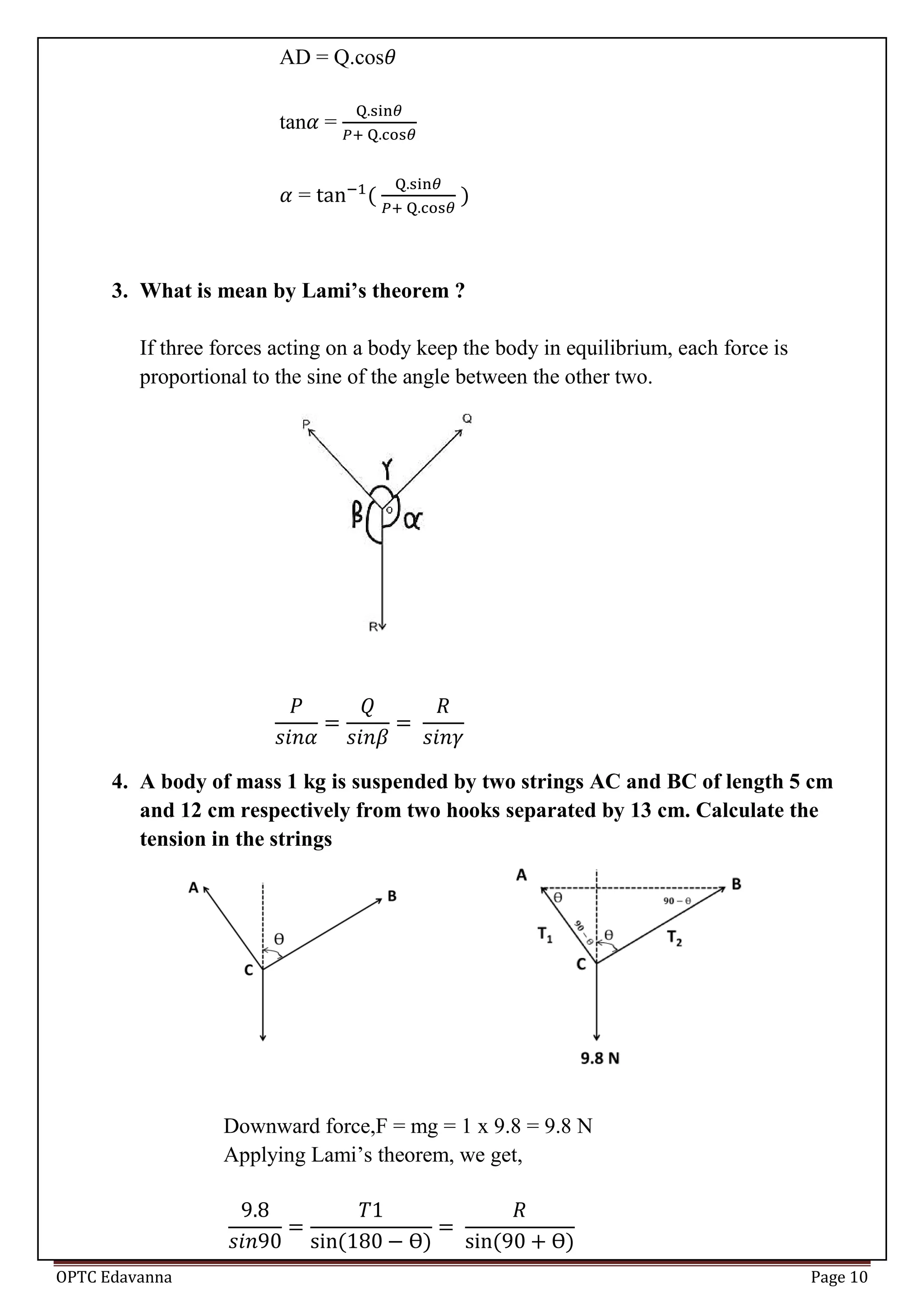 First semester diploma Engineering physics i | PDF