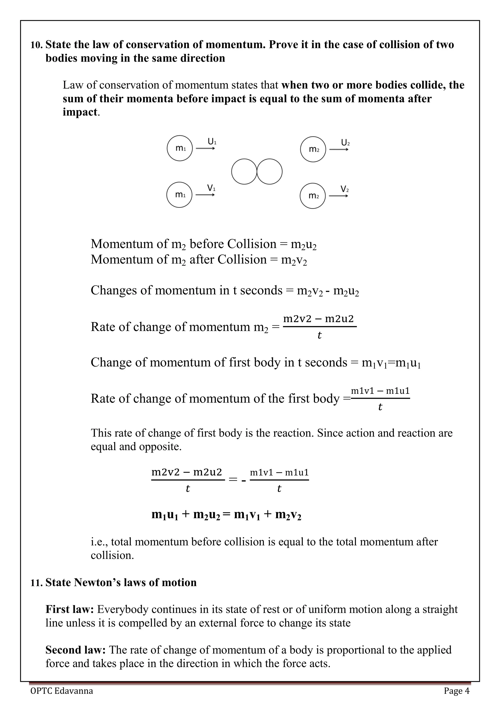 First semester diploma Engineering physics i | PDF
