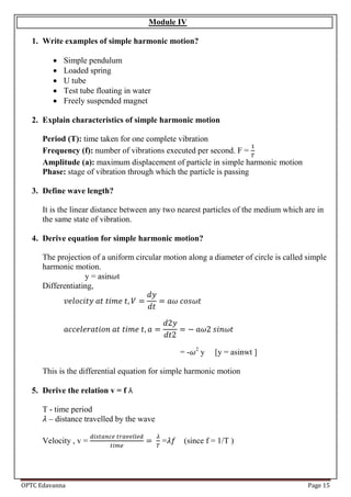First semester diploma Engineering physics i | PDF
