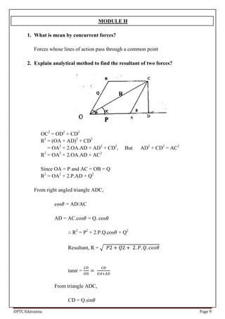 First semester diploma Engineering physics i | PDF