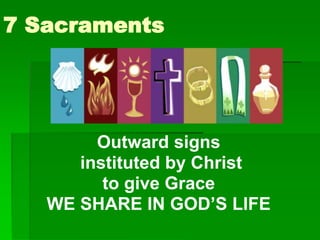 LESSON 1 SACRAMENTS OVERVIEW | PPTX