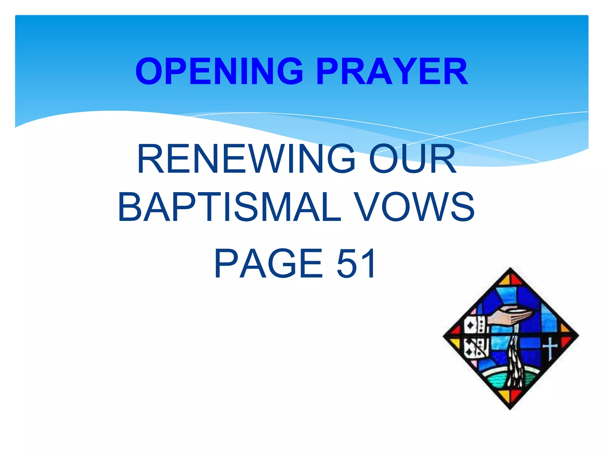 LESSON 2 BAPTISM | PPTX