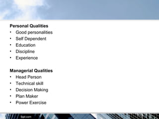 Principle of Management | PPT