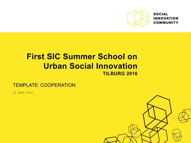 Learning tool on cooperation | PPTX