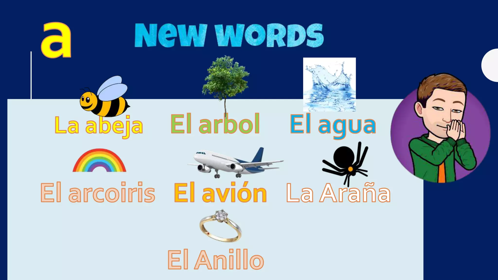 First spanish class for elementary | PPTX