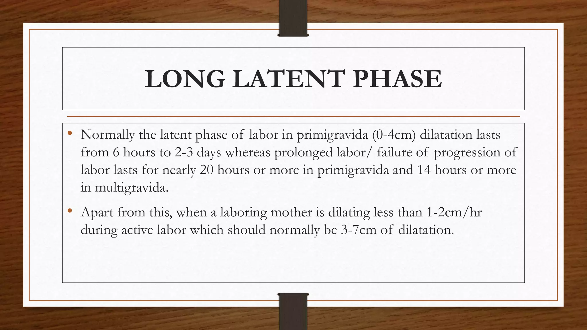 First stage of labor | PPTX