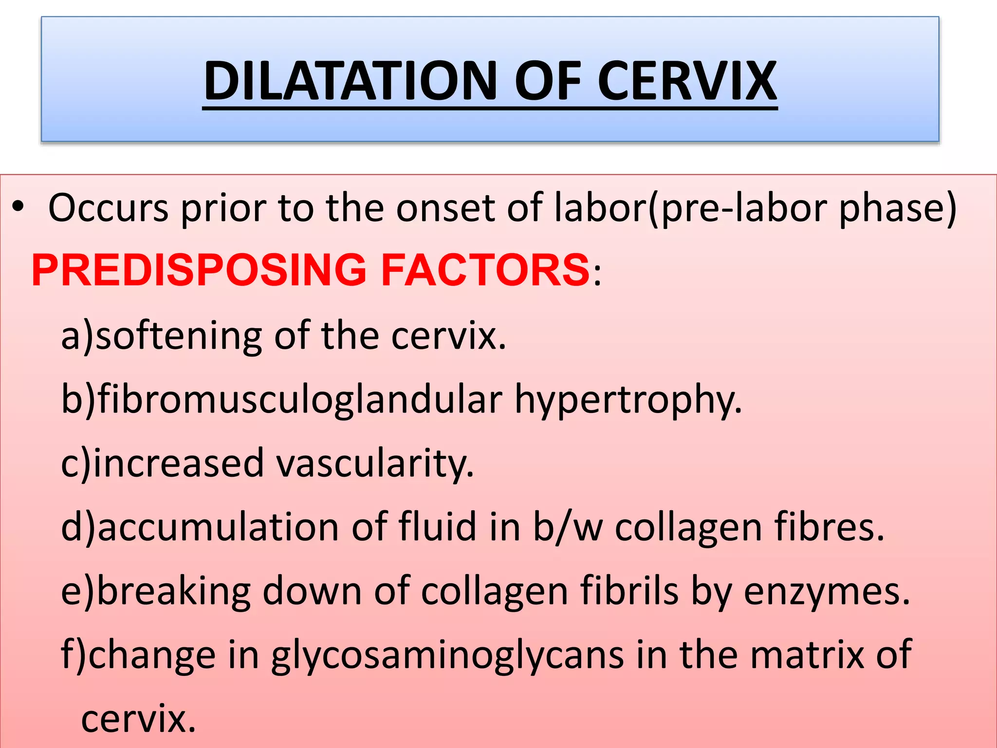 First stage of labour | PPTX