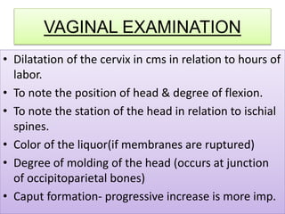 First stage of labour | PPTX