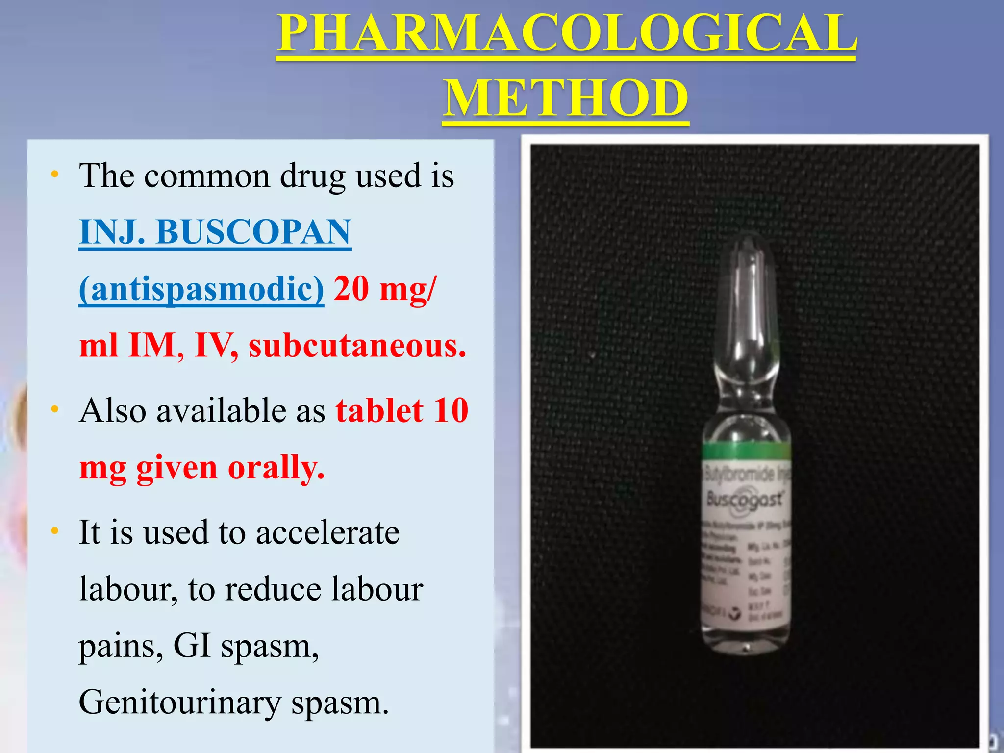 First Stage of Labour nsg management.pptx