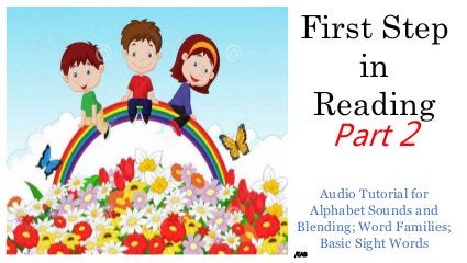 First step in Reading Part 2 Audio Tutorial for Alphabet Sounds and ...