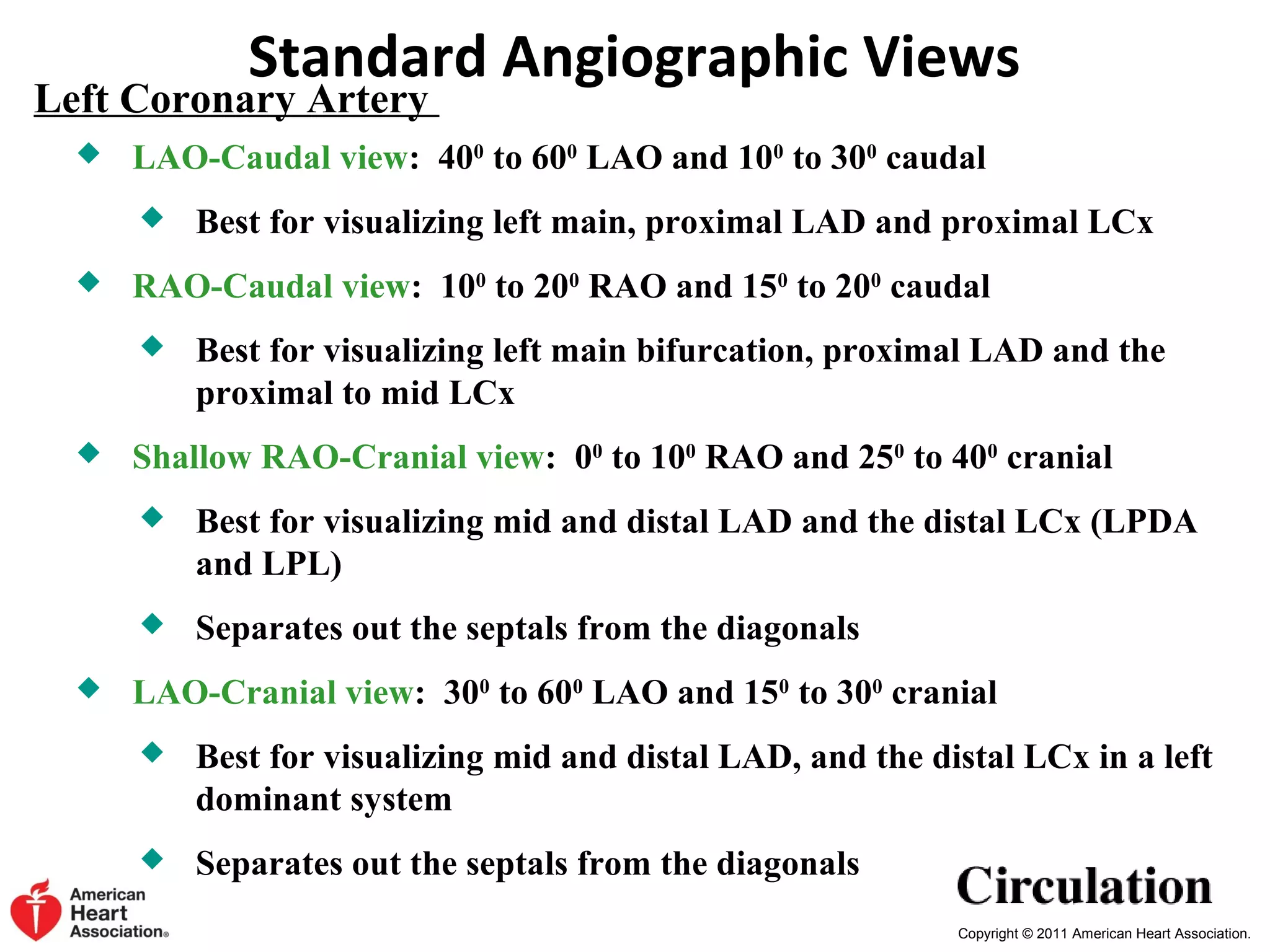 First step of coronary angiography | PPT