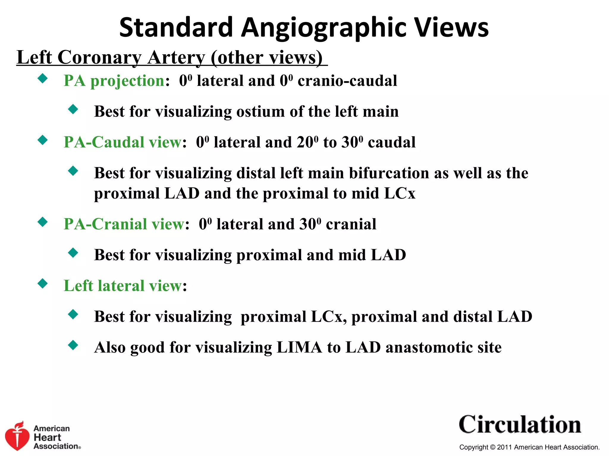 First step of coronary angiography | PPT