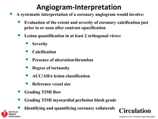 First step of coronary angiography | PPT