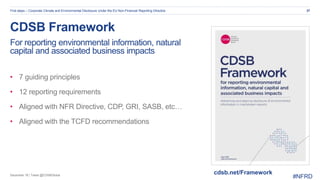 Corporate climate & environmental disclosure under the EU Non-Financial ...