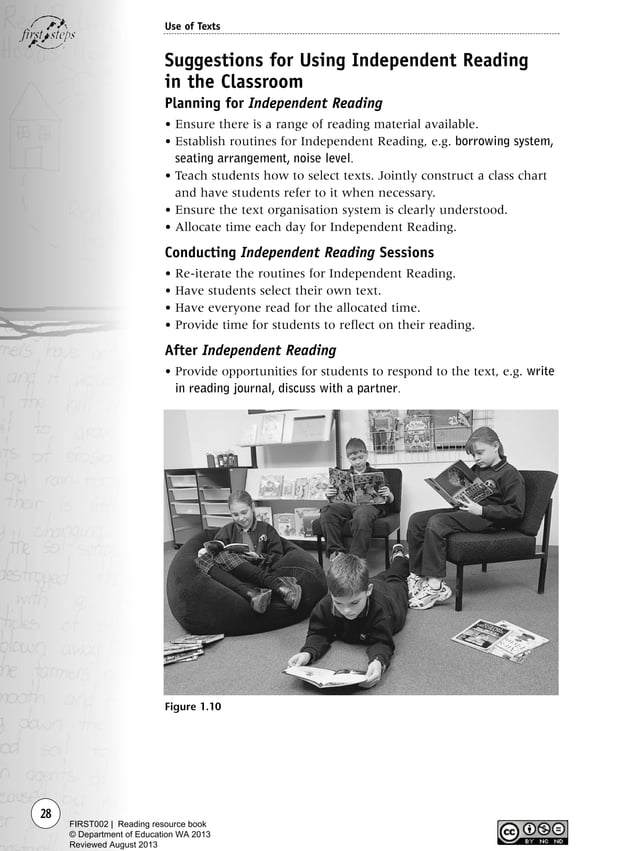 First steps - Reading resource book | PDF