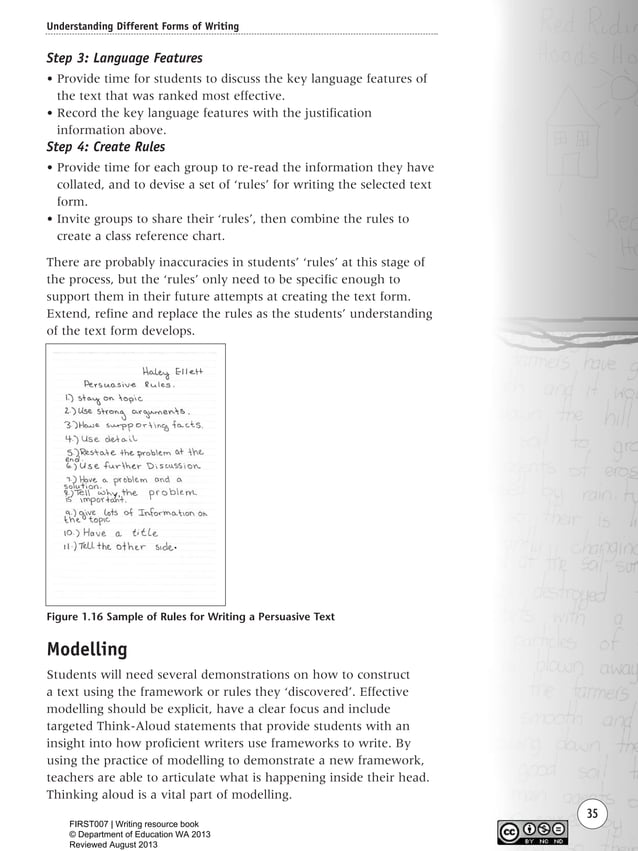 First steps - Writing resource book | PDF | Secondary Education | Education